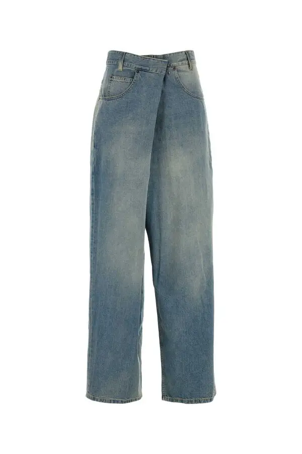 MAISON MARGIELA Contrast-stitch Denim Jeans
