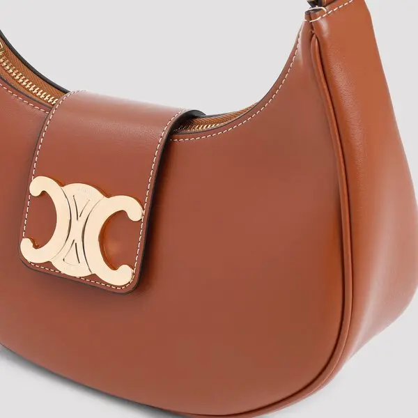 Celine Medium Ava Triomphe Shoulder Bag - Brown