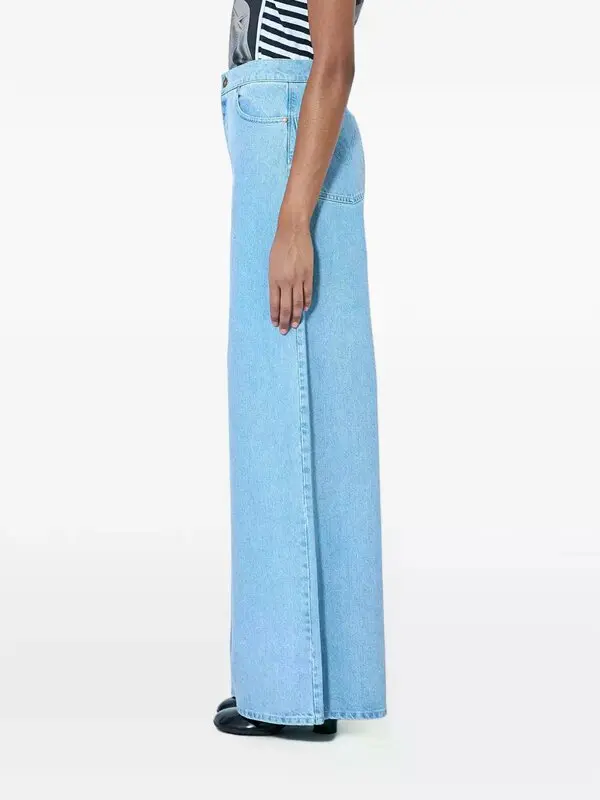 Max Mara High-rise Wide-leg Jeans