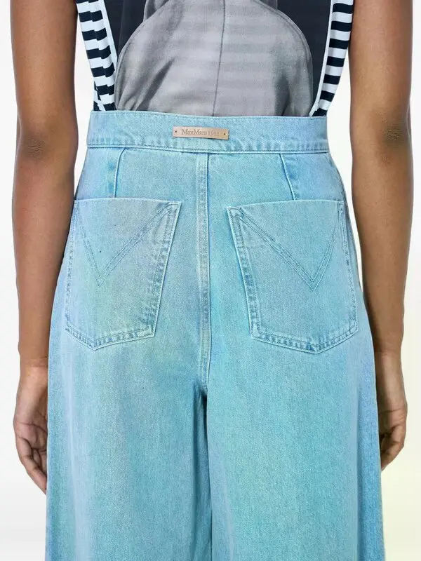 Max Mara High-rise Wide-leg Jeans