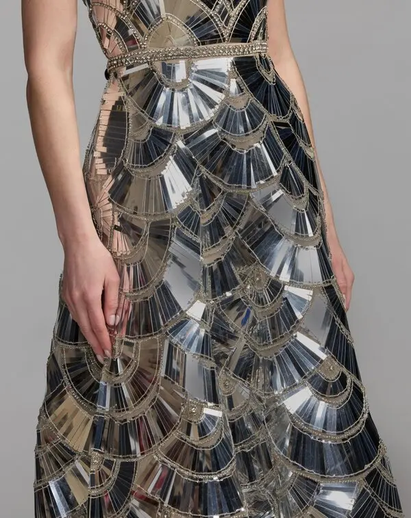 MAC DUGGAL COLLECTION Hand Embellished Strapless Ball Gown