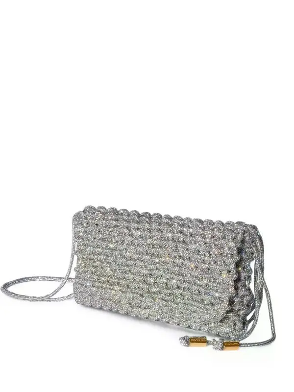 HIBOURAMA Aurora Crystal-embellished Clutch Bag