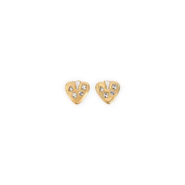 Jacquemus Les Boucles Coeur - Silver
