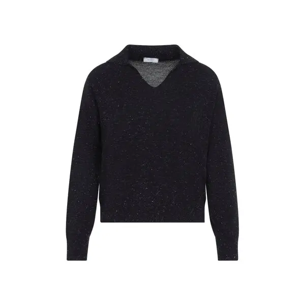 Peserico Lurex Polo - Blue