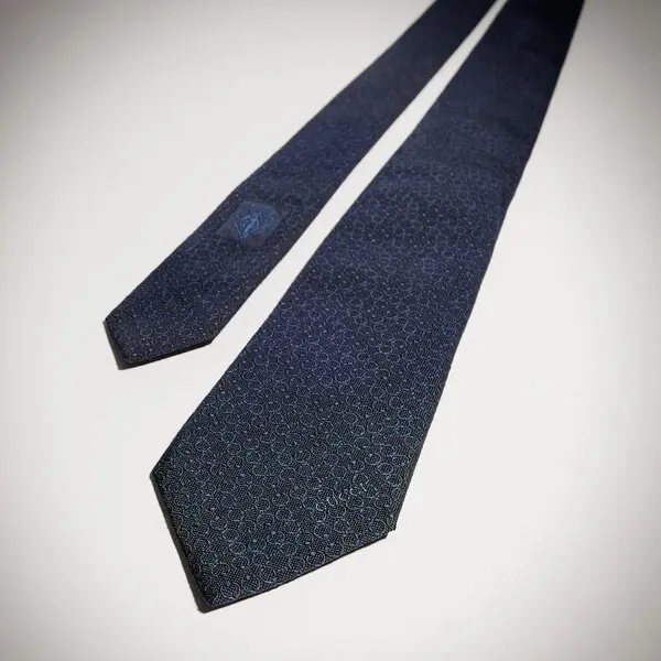 Gucci Horsebit Silk Jacquard Tie