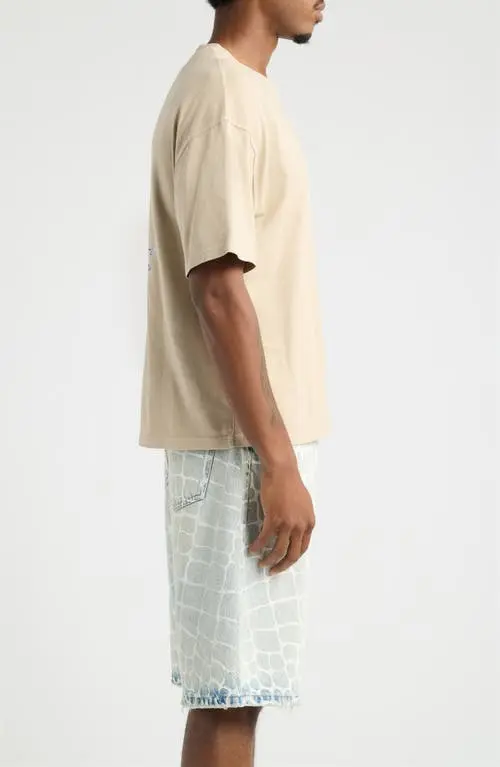 BLUE SKY INN Disco Palm Logo Cotton Graphic T-shirt