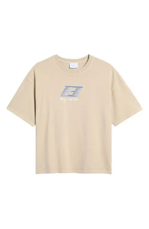 BLUE SKY INN Disco Palm Logo Cotton Graphic T-shirt