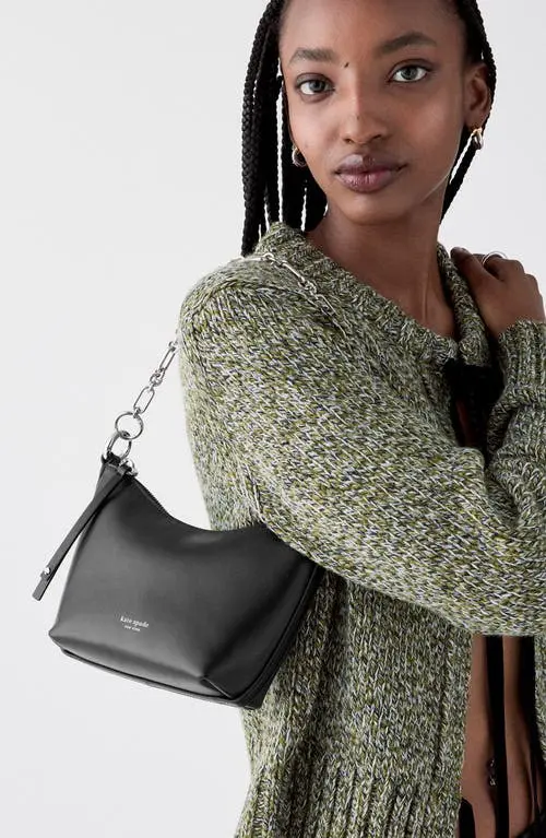 Kate Spade New York Mini Halo Smooth Leather Chain Shoulder Bag