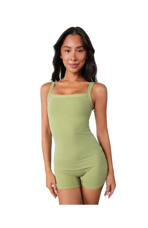 VITALITY Cloud Ii Square Tank - Palm Leaf Washed