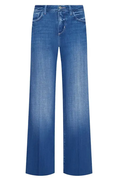 L'Agence Scottie High Rise Wide Leg Jeans