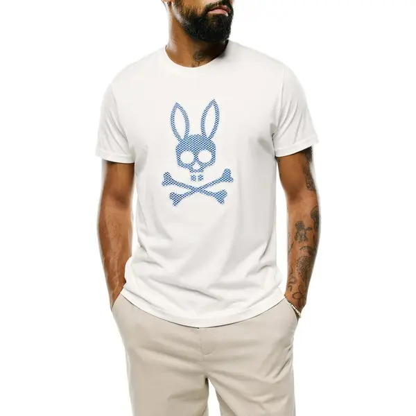 Psycho Bunny Stan Embroidered Pima Cotton T-shirt