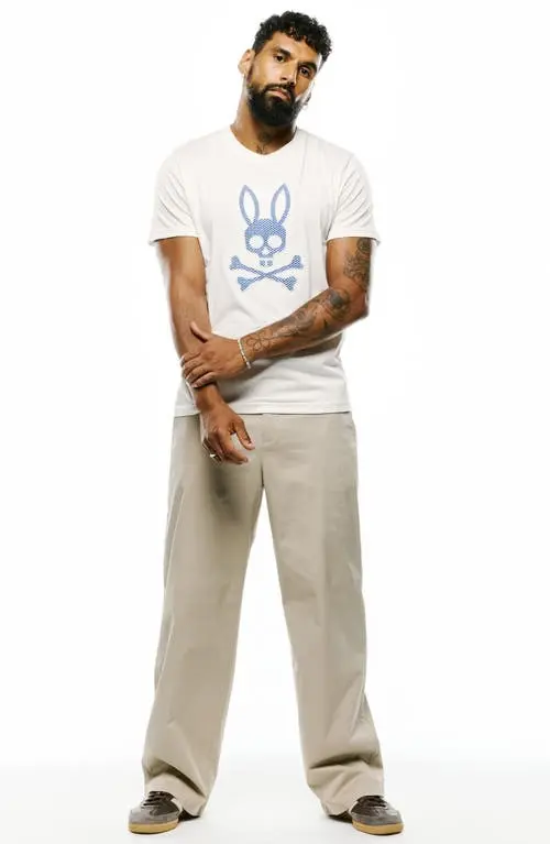 Psycho Bunny Stan Embroidered Pima Cotton T-shirt