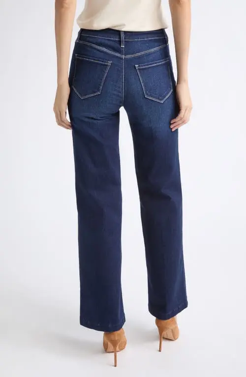 L'Agence Scottie High Waist Wide Leg Jeans