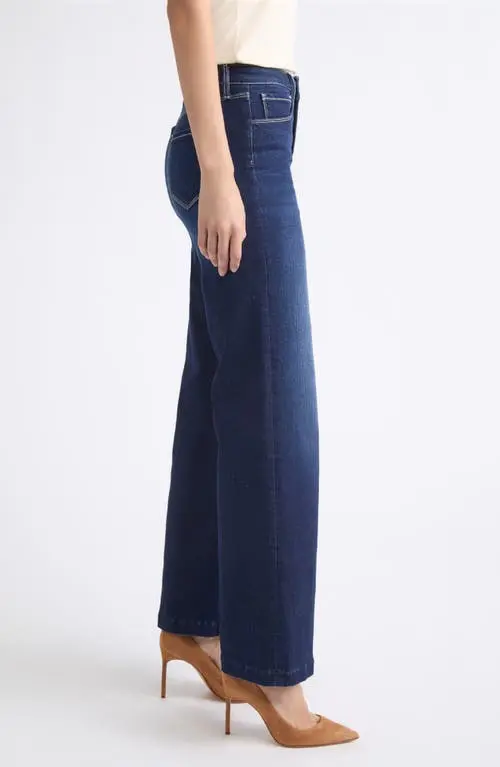 L'Agence Scottie High Waist Wide Leg Jeans