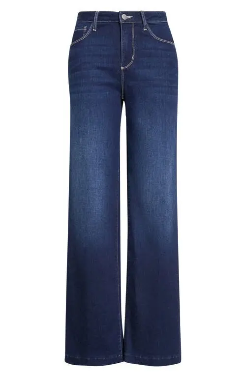L'Agence Scottie High Waist Wide Leg Jeans