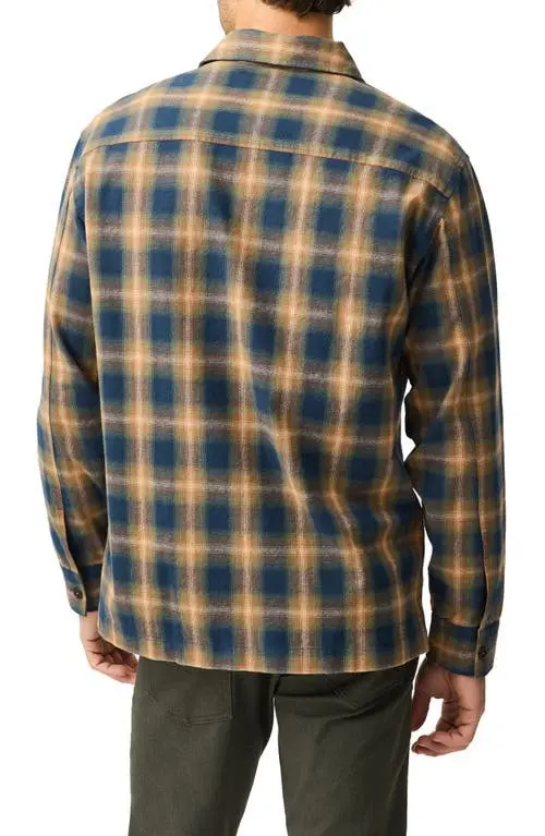 Rodd & Gunn Pinehaven Plaid Organic Cotton Overshirt