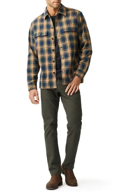 Rodd & Gunn Pinehaven Plaid Organic Cotton Overshirt