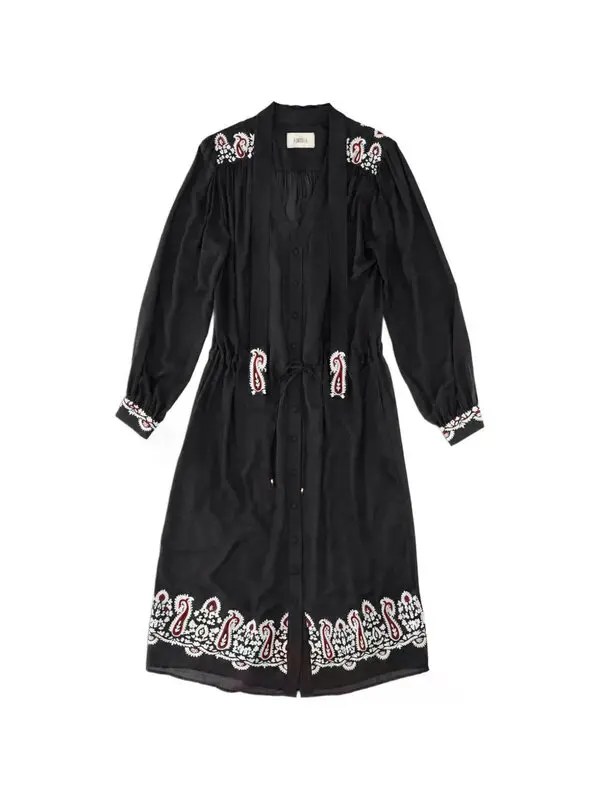 FORTELA Alana Embroidered Midi Dress