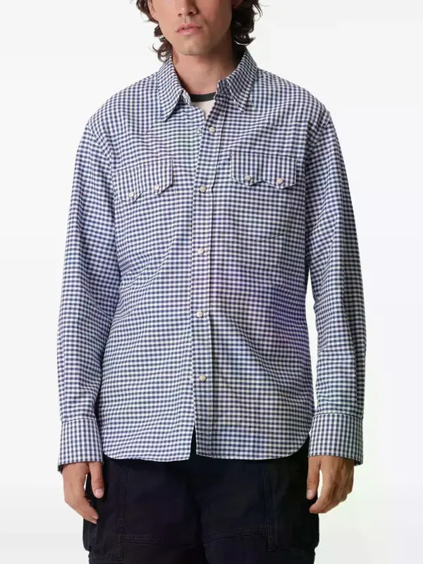 FORTELA Smith Gingham-check Shirt