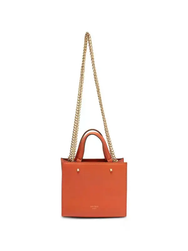JIMMY CHOO Small Varenne Leather Tote Bag