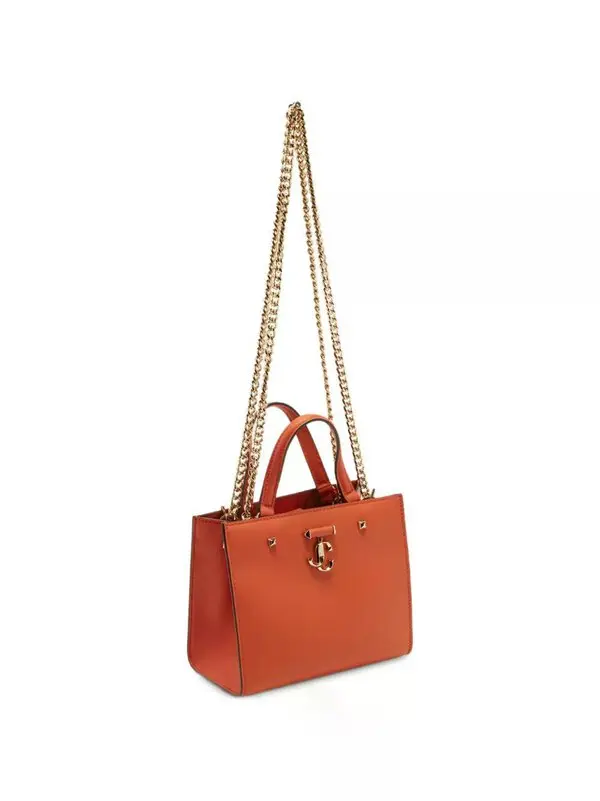 JIMMY CHOO Small Varenne Leather Tote Bag
