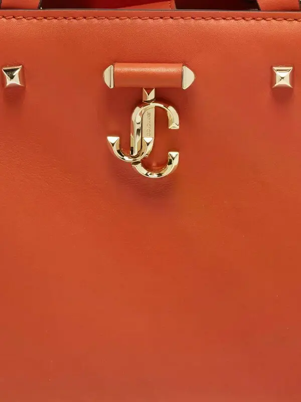 JIMMY CHOO Small Varenne Leather Tote Bag