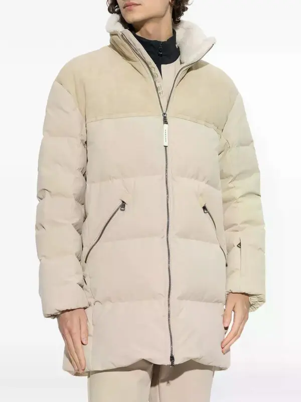 Bogner Mace Quilted Panelled Jacket - Neutrals