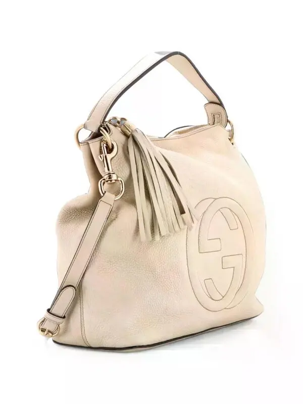 Gucci Soho Convertible Leather Large Hobo Bag