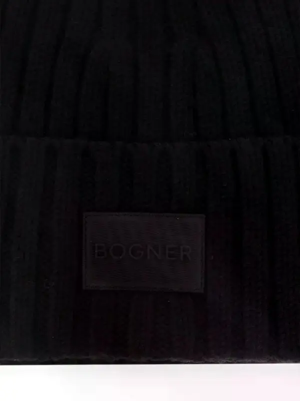Bogner Conrad Ribbed-knit Beanie Hat