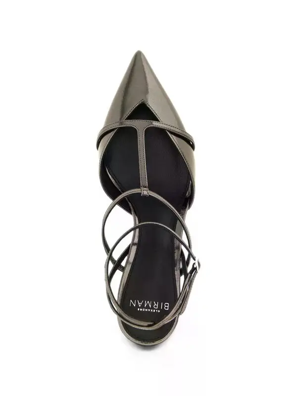 ALEXANDRE BIRMAN Serena T-strap Sandals - Grey
