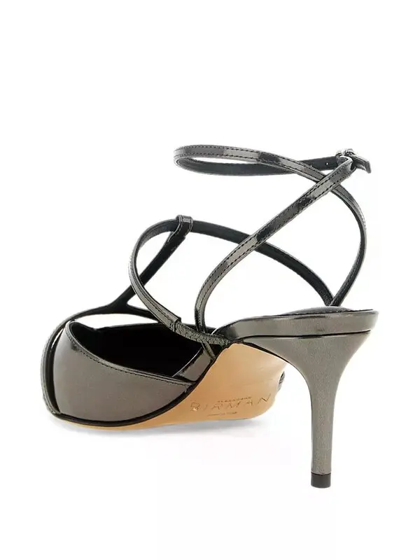 ALEXANDRE BIRMAN Serena T-strap Sandals - Grey