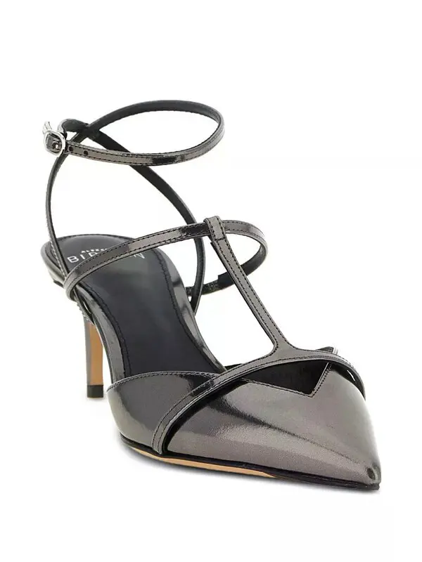 ALEXANDRE BIRMAN Serena T-strap Sandals - Grey