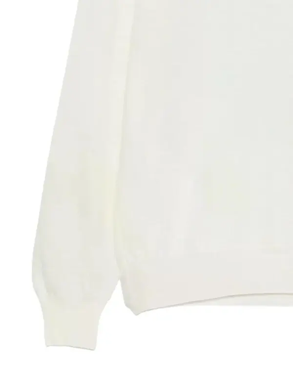 BARBA NAPOLI Fine-knit Mock-neck Sweater