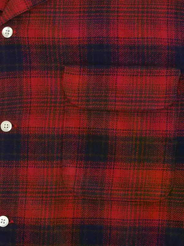 FORTELA Baker Plaid Cotton Shirt