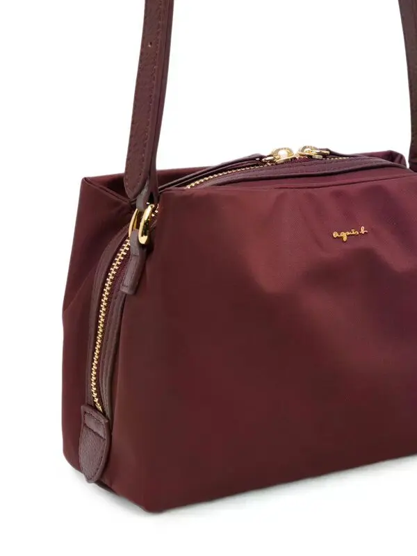 AGNES B. Lena Shoulder Bag - Red