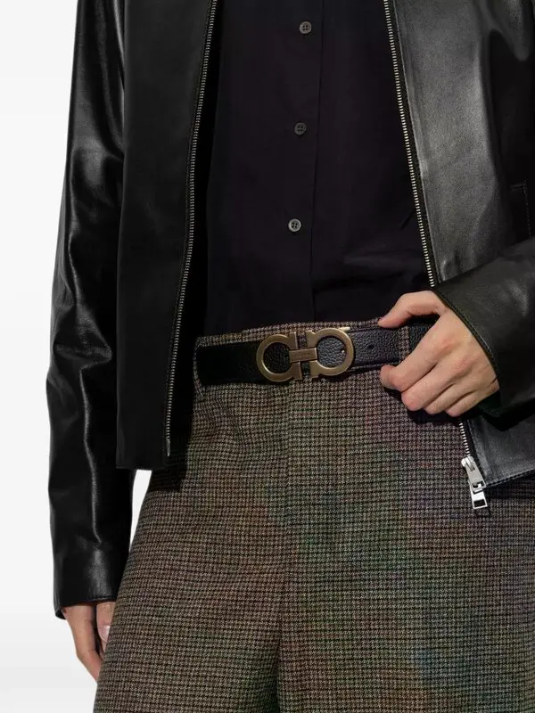 FERRAGAMO Gancini Reversible Belt