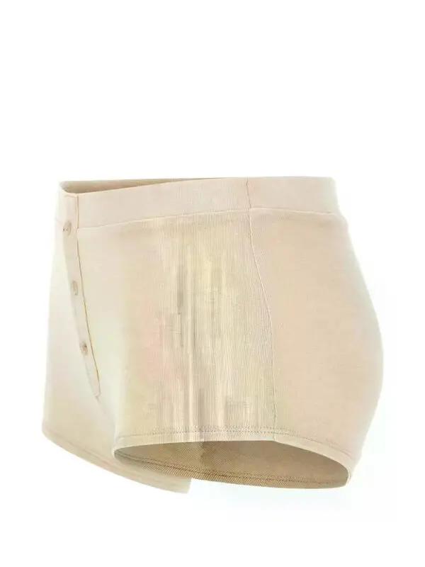ENTIRE STUDIOS Booty Micro-ribbed Shorts