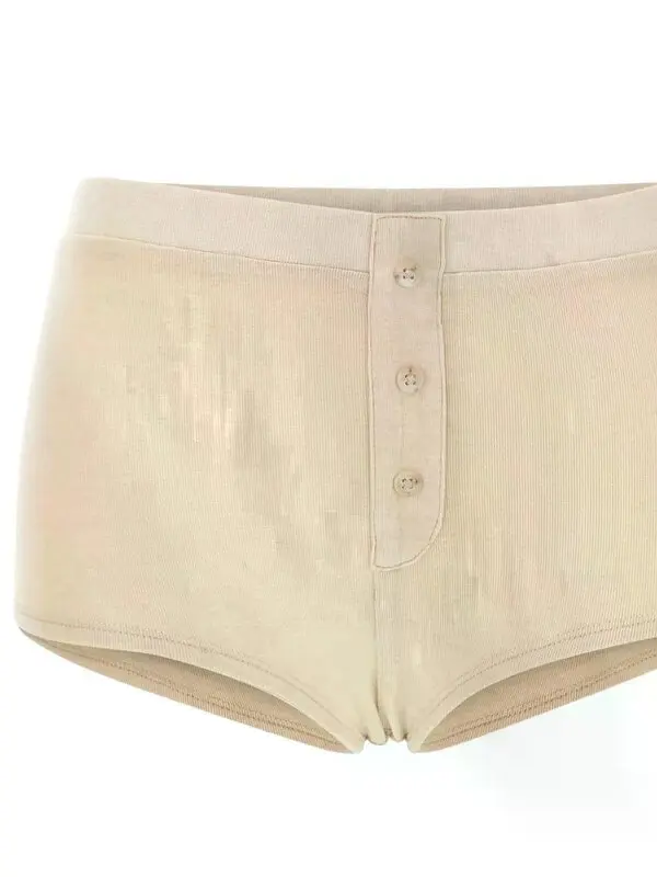 ENTIRE STUDIOS Booty Micro-ribbed Shorts