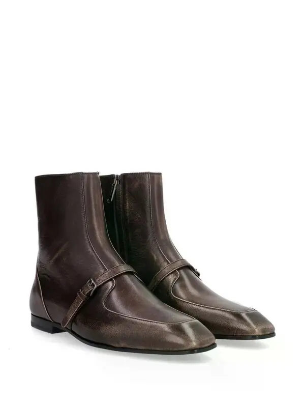 Church's Suzanne Buckle-strap Ankle Boots - Brown