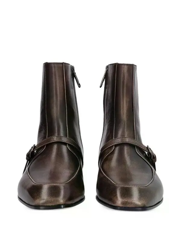 Church's Suzanne Buckle-strap Ankle Boots - Brown