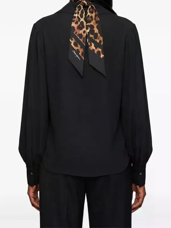 SUTTON NEW YORK V-neck Long-sleeve Blouse