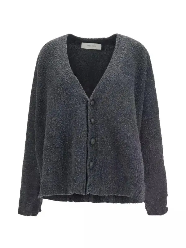 GOLDEN GOOSE Bouclé-knit Cardigan