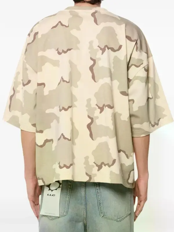 LLC Camo-print T-shirt