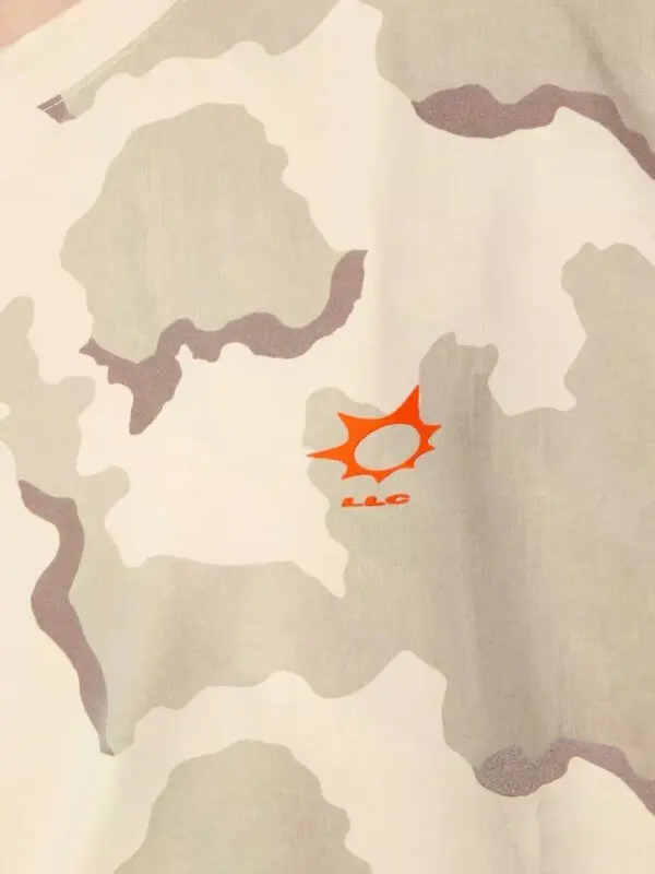 LLC Camo-print T-shirt