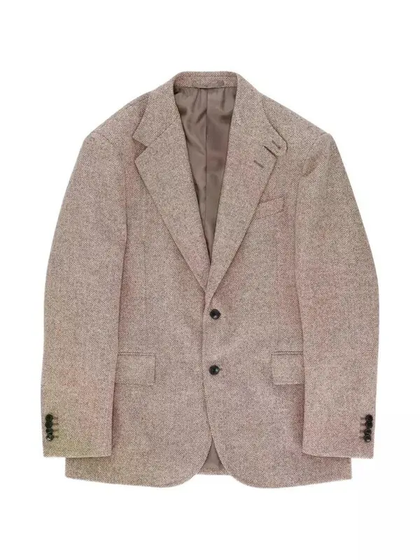 FORTELA Bernardo Herringbone Wool Blazer