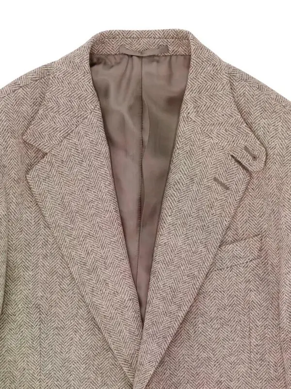 FORTELA Bernardo Herringbone Wool Blazer