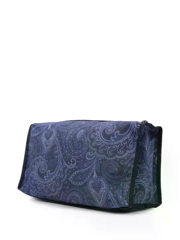 Etro Paisley Wash Bag - Blue