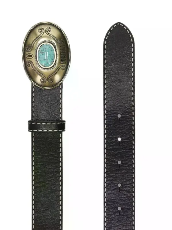 FORTELA Tate Logo-buckle Belt
