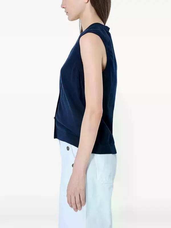 Max Mara Button-down Knitted Top