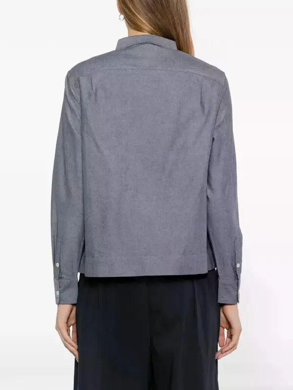 AGNES B. Logo-embroidered Shirt